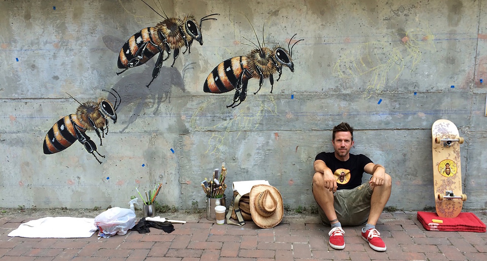 50,000 Hand-Painted Honey Bees ... And Not Just For the "Buzz" of It ...